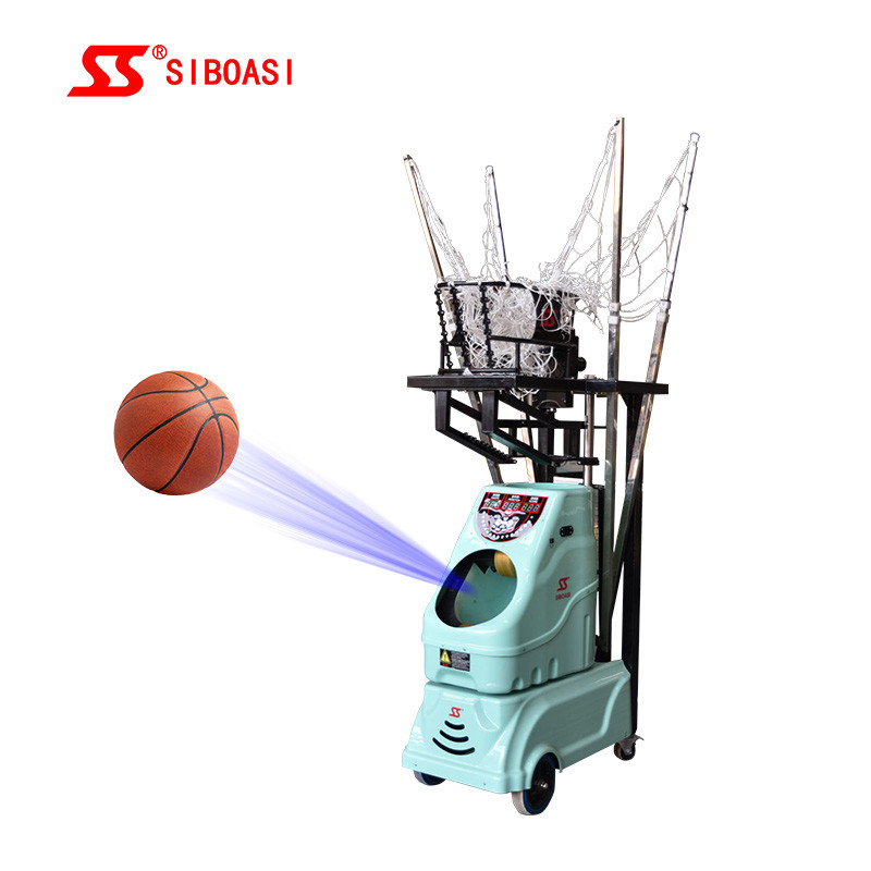 Smart Sports Equipment Basketball Shooter Machine With 3 Balls Capacity ...