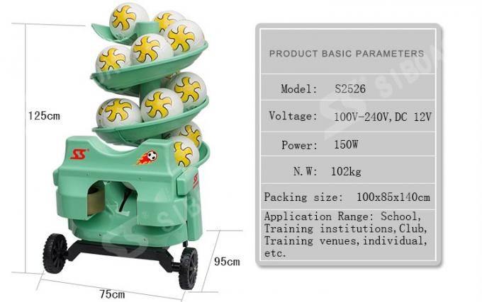 Football Soccer Ball Kicking Machine 102x72x122cm Humanized design