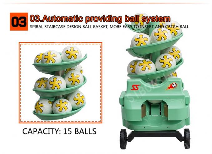 Football Soccer Ball Kicking Machine 102x72x122cm Humanized design