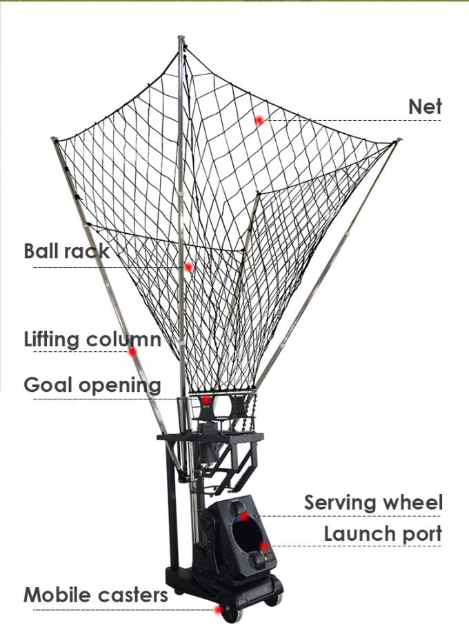 Metal Remote Control Basketball Automatic Rebounder Shooting Feeding Device